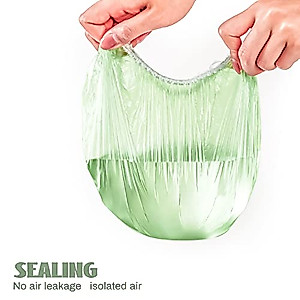 Heatoe 120 Pcs Reusable Colorful Elastic Food Covers, 4.7"/5.9"/8.85"/10.63"Food Storage Covers Plastic Bowl Covers for Home, School, Office, Party, Festival, Picnic