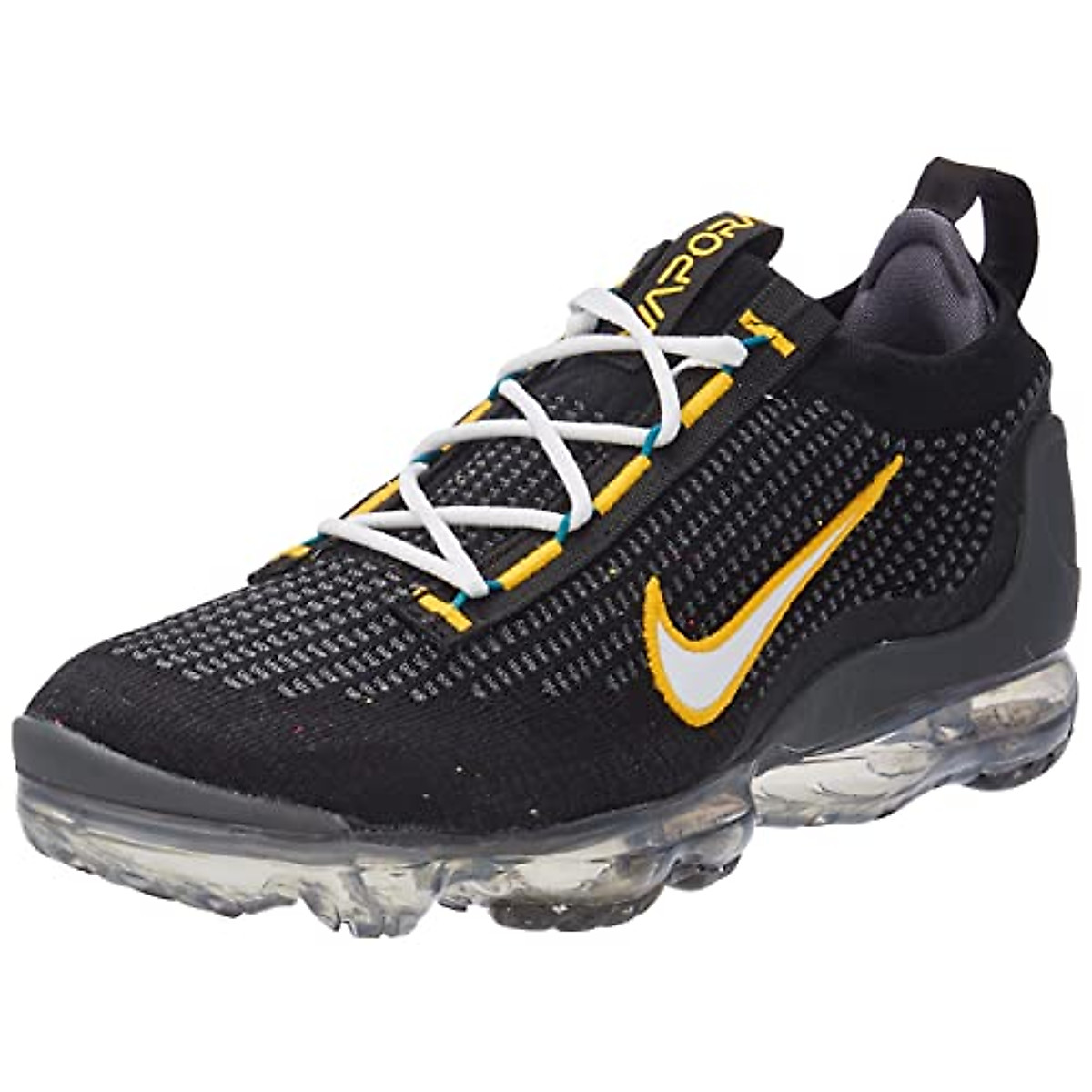 Nike Men's Air Vapormax 2021 shoe, Black/White-metallic Silver, 7.5