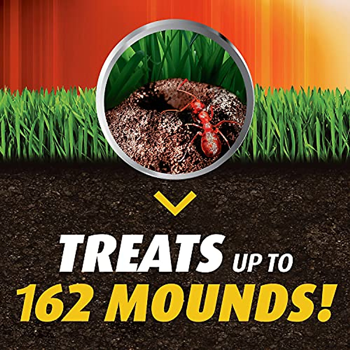 Ortho Orthene Fire Ant Killer1, Kills Queen, Destroys up to 162 Mounds, 12 oz. Dry Powder, Ant Poison Works in 60 minutes