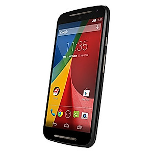 Motorola XT1068 Moto G (2ND GENERATION - 2014) DUAL SIM 8GB Factory Unlocked 3G Phone - Black (International Version - No Warranty)