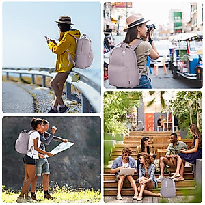 ZOMAKE Backpack with Laptop Compartment for Girls Women, College, School, Work&Travel Waterptoof Bag