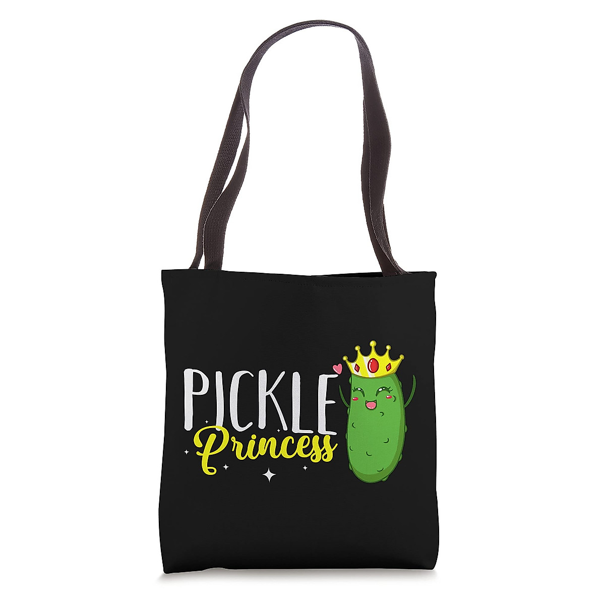Pickle Princess Gift Dill Pickle Cucumber Tote Bag