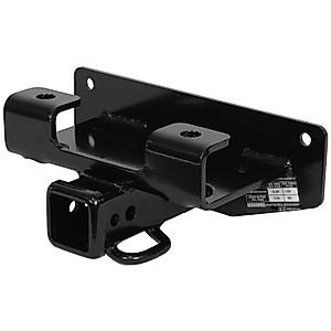 Reese 37084 Class III Custom-Fit Hitch with 2" Square Receiver opening, includes Hitch Plug Cover , Black