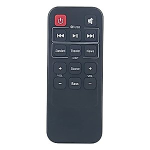 RMT-HSB318 Replacement Remote Fit for Insignia Soundbar Home Theater Speaker RMT-HSB318 RMTHSB318 RTRMTHSB318 NSHSB318 NSHSB318