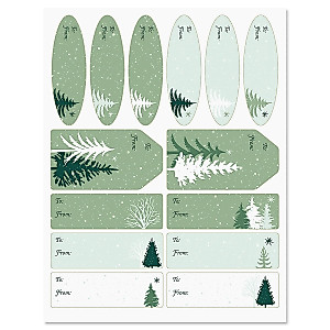 Current Holiday Forest Christmas Rolled Wrapping Paper - Premium Jumbo 23-Inch x 32-Foot Gift Wrap Roll, 61 Square Feet Total