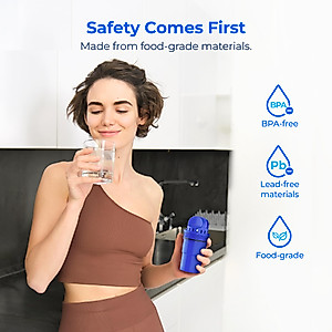 Waterdrop Replacement for All PUR®, PUR® Plus Pitcher and Dispenser Filtration Systems, CRF950Z, PPF951K, PPF900Z, NSF Certified, Pack of 2