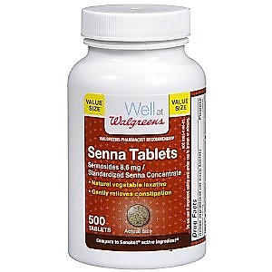 Walgreens Senna Tablets, 500 ea