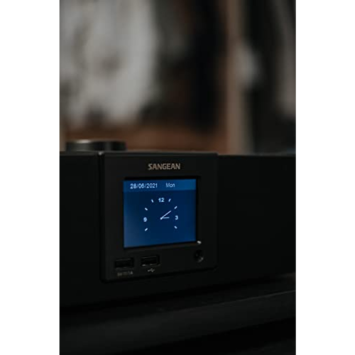 Sangean WFR-32 7-Watt Stereo Wood Cabinet Wi-Fi Internet Radio Media Center with Bluetooth