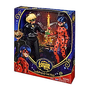 Miraculous Ladybug & Cat Noir Movie 2-Pack Deluxe Giftset, Movie Accessory