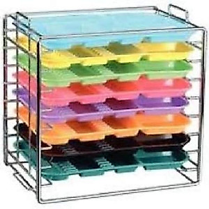 Tray Rack for Size B trays, Chrome