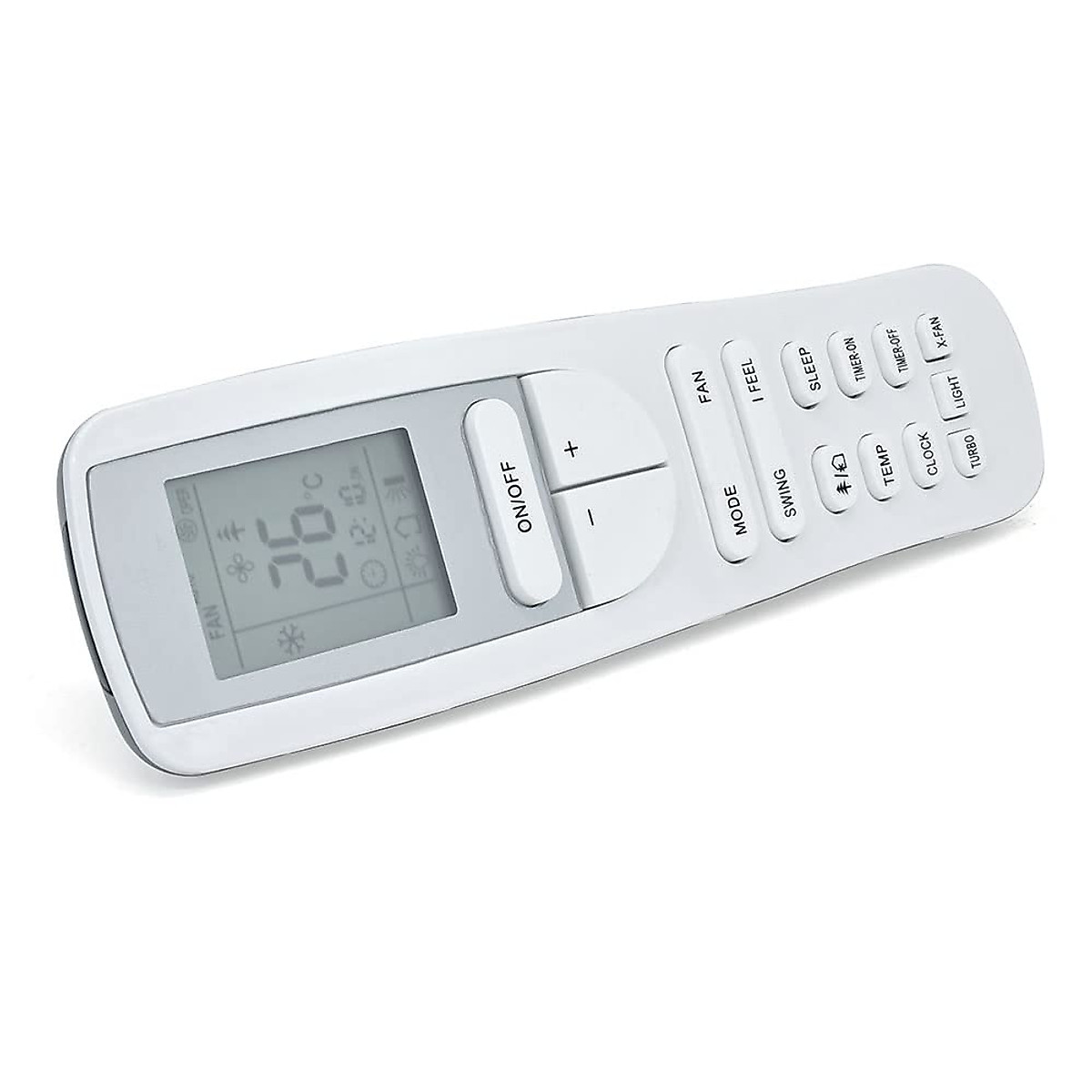 Meide YAA1FB White Universal Air Conditioner Remote Control Only for YAA1FB YAA1FBF YAA1FB1 YAA1FB1F