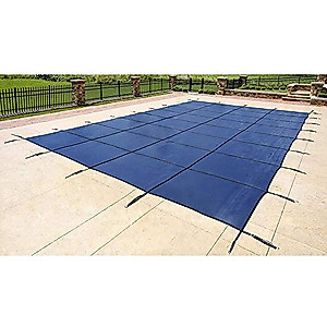 LXLA Swimming Pool Safety Cover, Winter Pool Cover for Inground Pools, Easy Clean with Rainwater Permeability, for Garden/Hotel/Engineering (Size : 3m x 10m (10ft x 33ft))