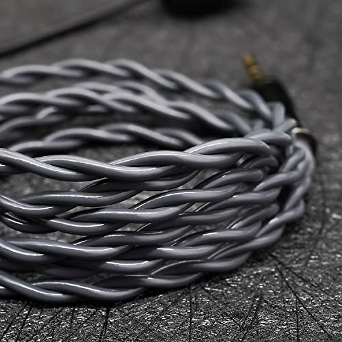 HiFiGo Kinera Celest RUYI Earphone IEMs Cable with Boom Mic for Gaming, Live Streaming, with 3.5mm Plug (0.78 2Pin)