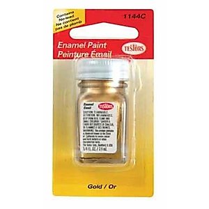 Testors Enamel Hobby Paint 1/4 Oz Gold