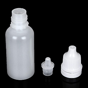 AKOLAFE 100PCS 15ML Plastic Dropper Bottles 0.5oz Eye Dropper Bottle with Screw Cap Empty Squeezable Liquid Dropper Bottle for Travel Small Eye & Ear Dropper Bottles to Store & Sort Essential Oil