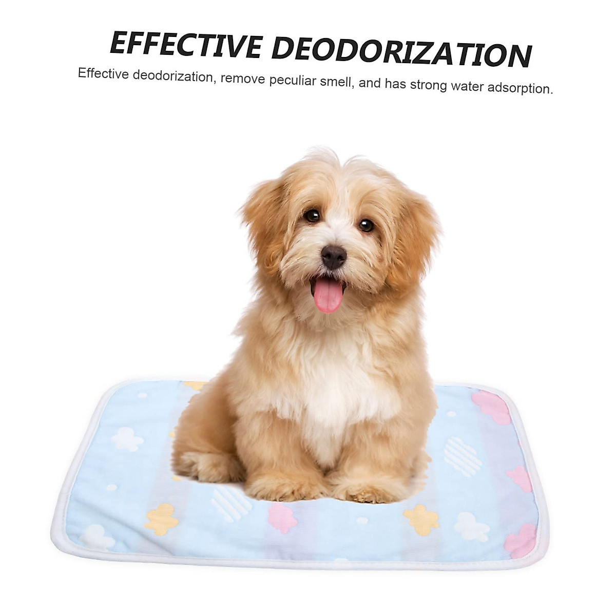 EXCEART 3pcs Gauze Pad Potty Training Pad Reusable Pee Pads Incontinence Bed Pads Mattress Protective Pad Waterproof Bed Pad Baby Changing Pad Elder Fiber Absorb Water Protector