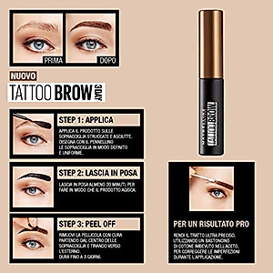 Maybelline New York Brow Tattoo Longlasting Tint Medium Brown 4.9ml