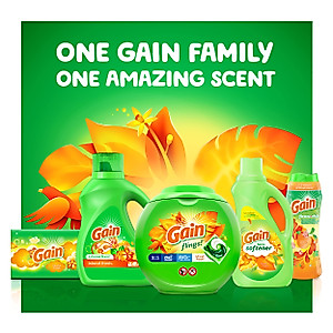 Gain Fireworks Laundry Scent Booster Beads for Washer, Island Fresh, 20.1 oz