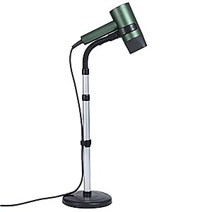 Hair Dryer Holder Stand, Blow Dryer Holder with Heavy Base Hands-Free 360 Degree Rotation, Adjustable Height Countertop Blow Dryer Holder, Good Ideas for Gifts,Birthday,Weddings,Holidays