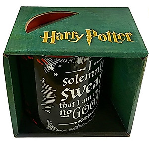 Silver Buffalo Harry Potter I Solemnly Swear That I Am Up to No Good Ceramic Mug, 14-Ounces