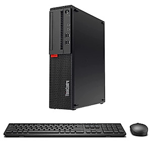 Lenovo ThinkCentre M910S SFF Desktop Computer, Intel Quad Core i5-6500 up to 3.6GHz, 16GB DDR4, 512GB SSD, WiFi, BT, VGA, DP, Wireless Keyboard&Mouse, Windows 10 Pro 64 Bit (Renewed)