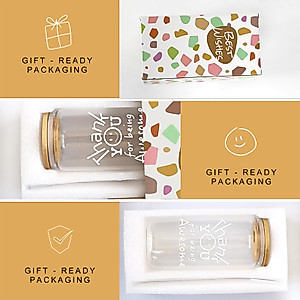 Employee Appreciation Gifts Bulk, Thank You Gifts for Women Men, Appreciation Gifts for Coworkers, Thank You for Being Awesome Cup 6PCS, Thank You Gift for Employee Coworker Teacher, Team Gifts