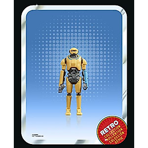STAR WARS Retro Collection NED-8 Toy 3.75-Inch-Scale OBI-Wan Kenobi Collectible Action Figure, Toys for Kids Ages 4 and Up, Multicolored, F5774