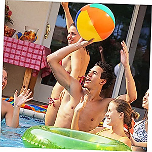 Alasum 6 Pcs Beach Toys Beach Toys for Toddlers Mini Inflatable Pool Inflatable Beach Balls Beach Balls for Party Balls for Swimming Pool Water Toy Ball with The Ball Pool Ball 38c