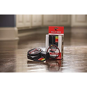 Tomcat Spin Trap for Mice, Fully Enclosed Mouse Trap Provides a Quick, No-Mess Kill, 2 Traps