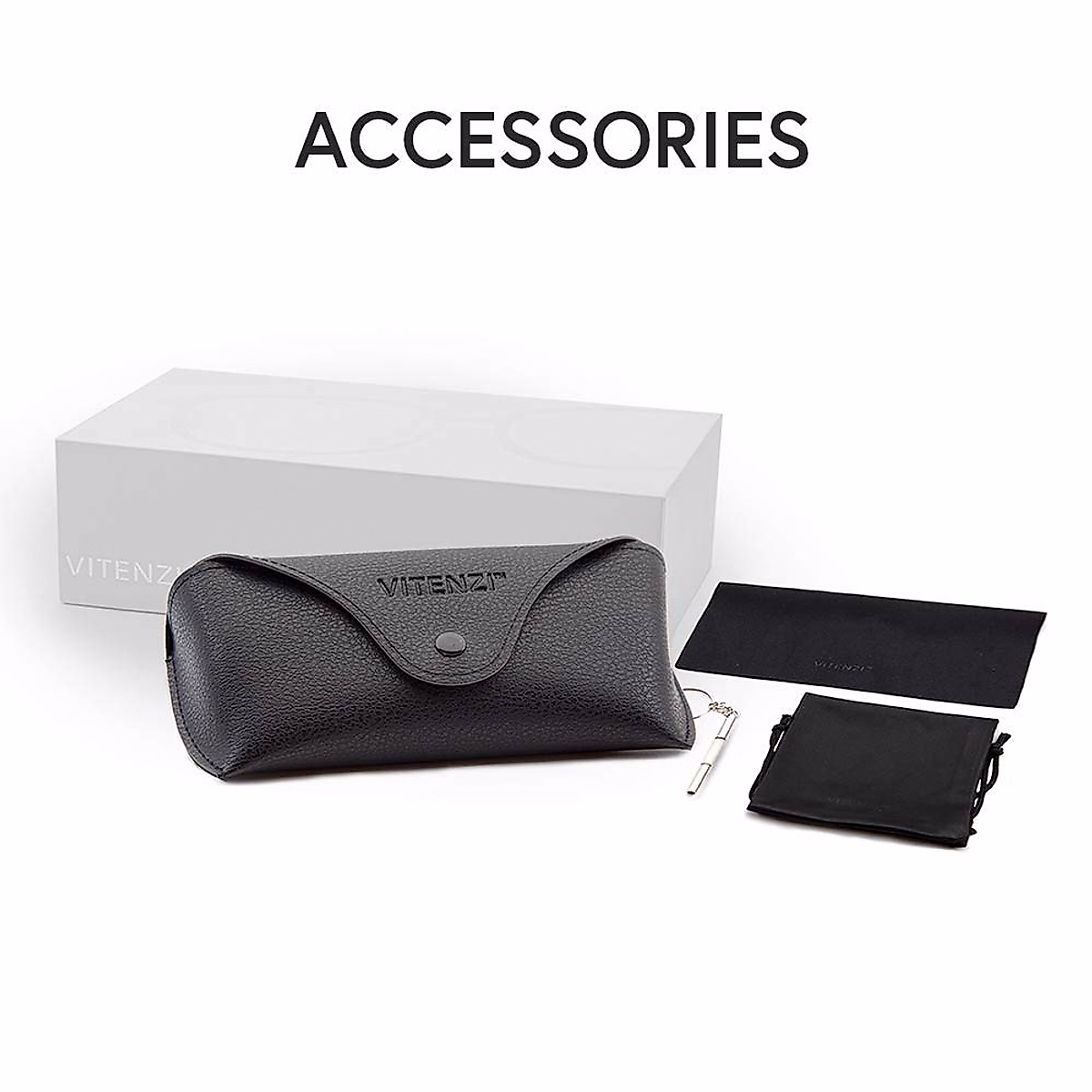 VITENZI Bifocal Sunglasses for Men and Women Square Aviator Reading Sun Tinted Glasses with Readers - Anzio in Gunmetal 2.00