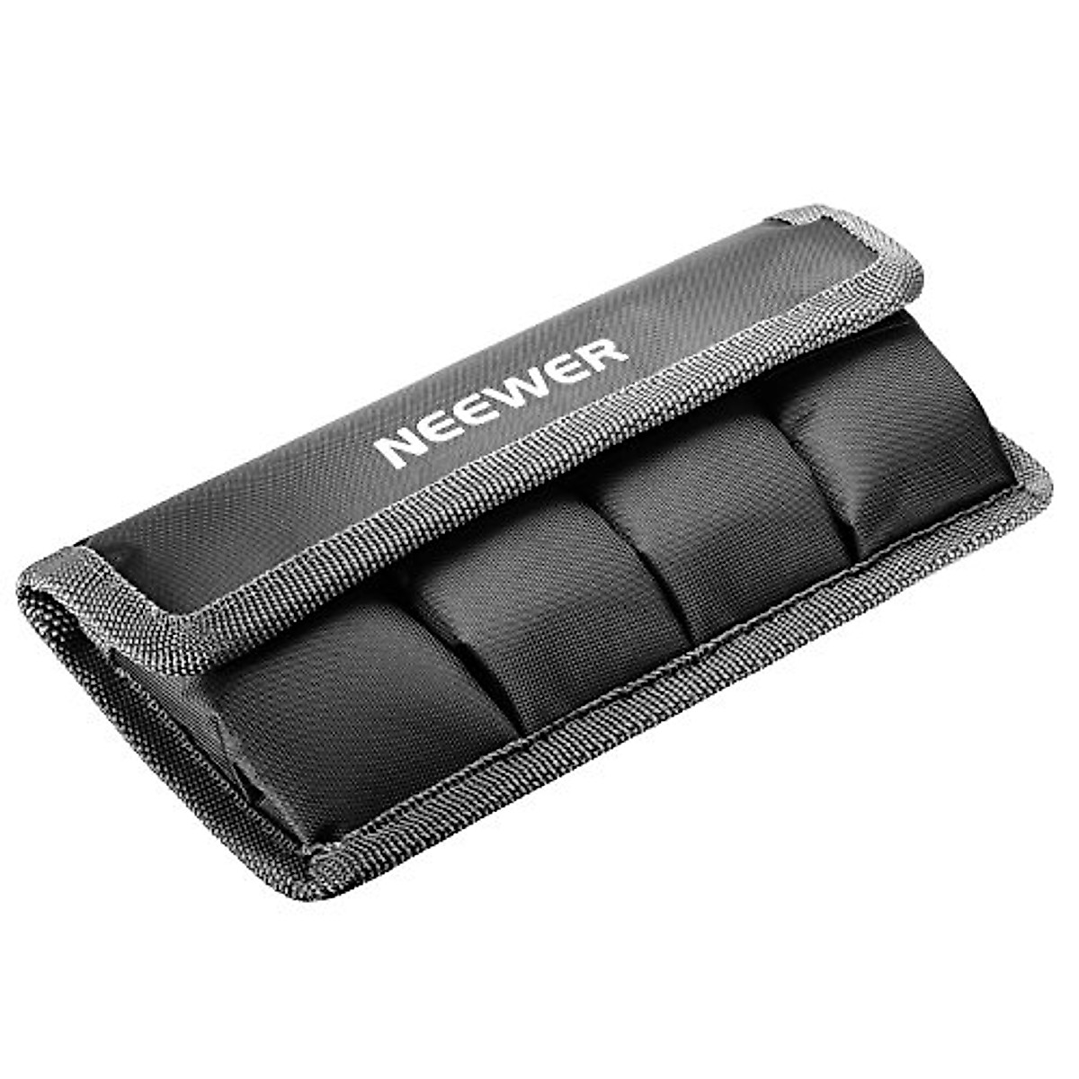 Neewer DSLR Battery Bag/Holder/Case for AA Battery and lp-e6/ lp-e8/ lp-e10/ lp-e12/ en-el14/ en-el15/ fw50/ f550 and More, Suitable for Battery of Nikon D800, Canon 5DMKIII, Sony A77