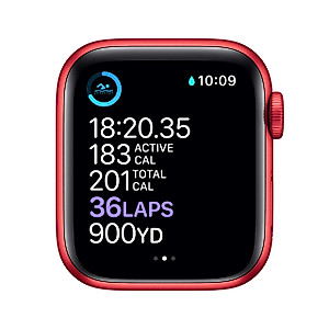 Apple Watch Series 6 (GPS + Cellular, 40mm) - (Product) RED - Aluminum Case with (Product) RED﻿ - Sport Band