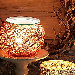 LYMGS 4.5" Replacement Oil Warmer Dish, 115mm Wax Melt Warmer Liner Round Glass Dish, Candle Warmer Bowl Plate Wax Tray for Scented Wax Aroma Therapy Lamp, 1 Pack