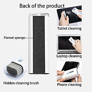 7 in 1 Electronic Cleaner kit - Keyboard Cleaner, Keyboard Cleaning Kit, Laptop Cleaner with Brush, Electronic Cleaner for Airpods pro/Laptop/Phone/Computer/Screen (Give Away a Flannel Cloth) Blue