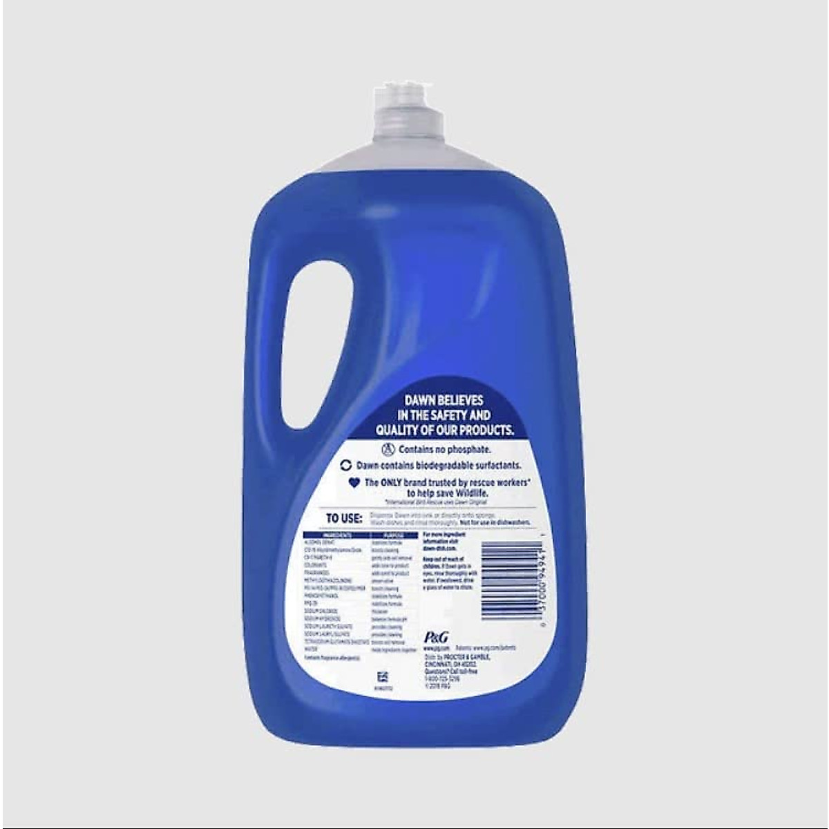 Dawn Ultra Platinum Advanced Power Dishwashing Liquid, Fresh Scent, 90 Ounce(2 PK)