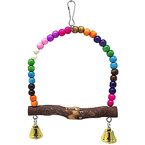 LONG TAO 50 Pcs Decorative Bells Craft Bells Jingle Bells Bridal Bells Decor Bells Ornaments Decoration Christmas Tree Pendants for Christmas Festival Decor DIY Craft (38mm, Gold)