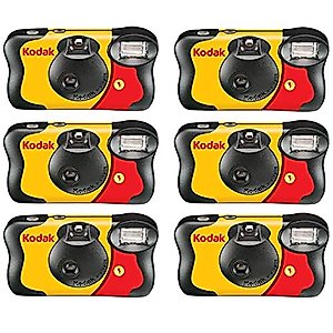 Kodak Fun Saver Single Use Camera (6-Pack) Bundle (6 Items)