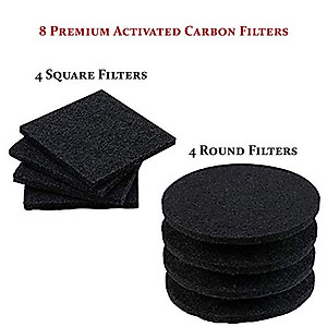 RED FACTOR Extra Thick Charcoal Filters for Compost Bins