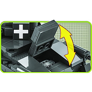 COBI 2534 Panzer I Ausf.A Building Blocks, Grey, Multicolor