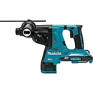 Makita XRH08Z 18V X2 LXT® Lithium-Ion (36V) Brushless Cordless 1-1/8" AVT® Rotary Hammer, accepts SDS-PLUS bits, Tool Only