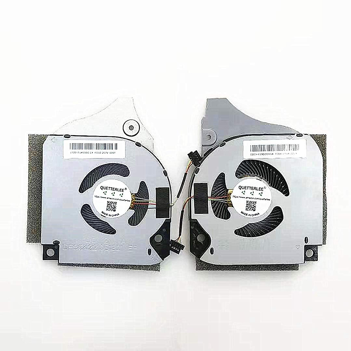 QUETTERLEE Replacement New CPU +GPU Cooling Fan for Dell G5-5590 G7-7590 G7-7790 G5 5590 G7 7590 7790 P82F Series 006KT2+0C04TH DFSCK221151811 FL1J DFSCK221051821 FM0C 12V 1A Fan