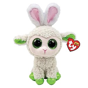 TY Mary - White Easter Lamb with Ears - 6"