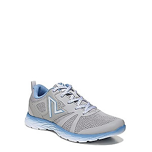Vionic Women's Brisk Miles Leisure Sneaker, Light Grey, 12 M US