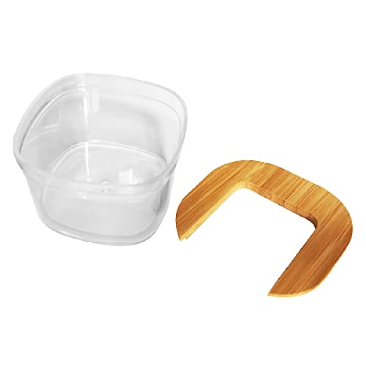 FitSand Bamboo Shaver Rinse Stand Compatible with Remington PR1335B R3000 Series Men's Electric Razor