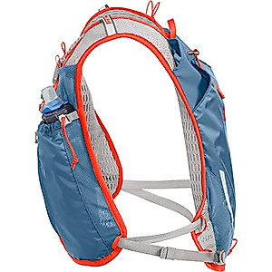 CamelBak Trail Run Hydration Vest 34 oz, Captain's Blue/Spicy Orange