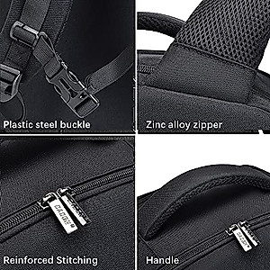 CADeN Camera Backpack, Waterproof Drone and Camera Bag for Canon Nikon Sony DSLR SLR Mirrorless, DJI Mavic, Air 2S, FPV Drone Backpack with 15.6'' Laptop Compartment & Tripod Holder