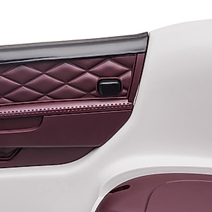 Aosom Bentley Mulsanne 12V Ride on Car, Battery Powered Car with Remote Control, Suspension, Startup Sound, LED Lights, MP3, Horn, Music, Forward and Backward, 2 Motors, White