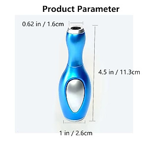 Jet Torch Lighter, Solar Beam Torch, Turbine Torcher, Windproof Adjustable Refillable Cool Lighter for Candle Camping BBQ Kitchen, Mens Gifts (Without Gas) (Blue)