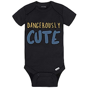 Onesies Brand Baby Boy's 8-Pack Short Sleeve Mix & Match Bodysuits, Dangerously Cute Tiger, 12 Months