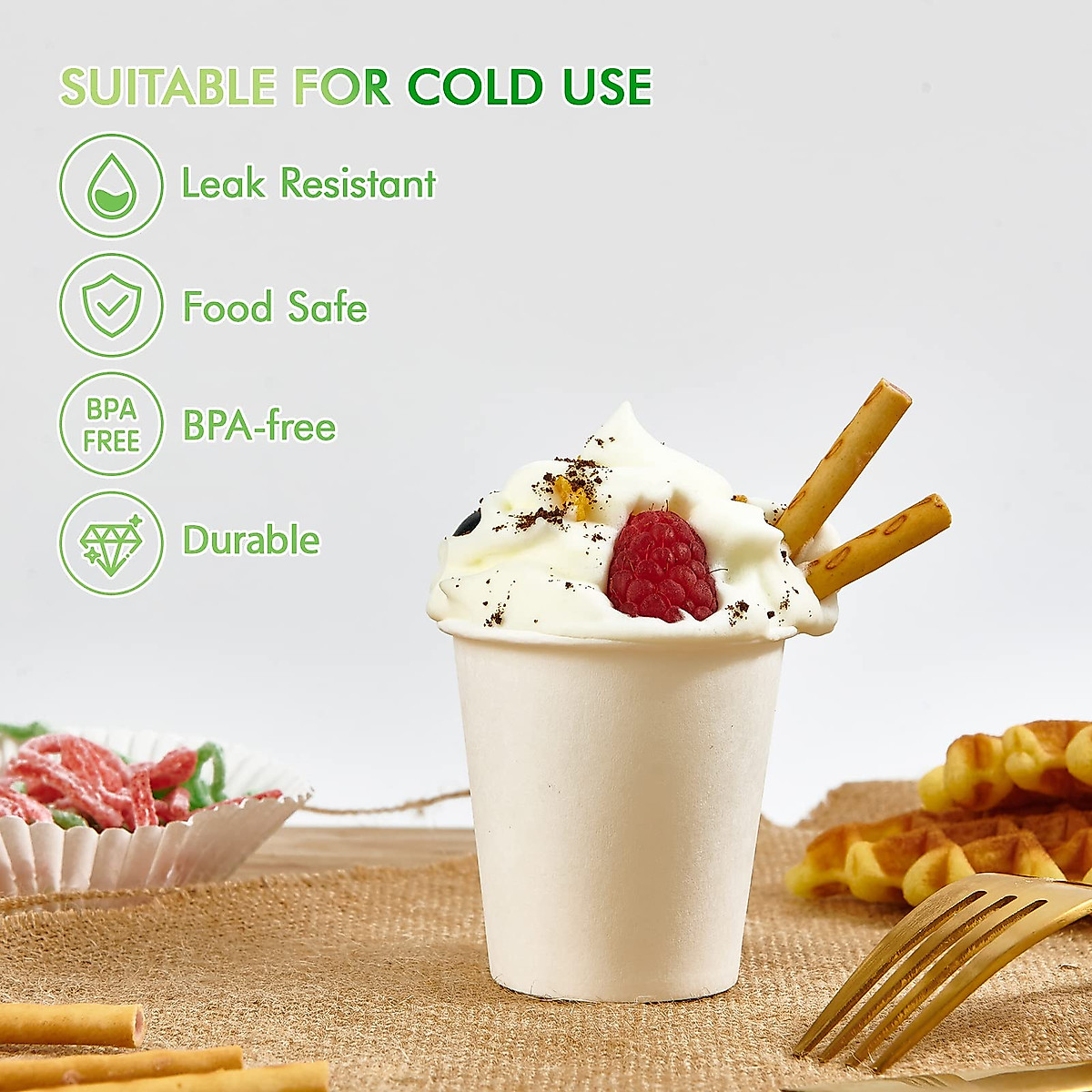 TV TOPVALUE 600 Pack 4 oz Paper Cups, Bathroom Cups, Small Mouthwash Cups, White Paper Cups, Hot/Cold Drinking Cups, Mini Paper Cups for Home, School and Office